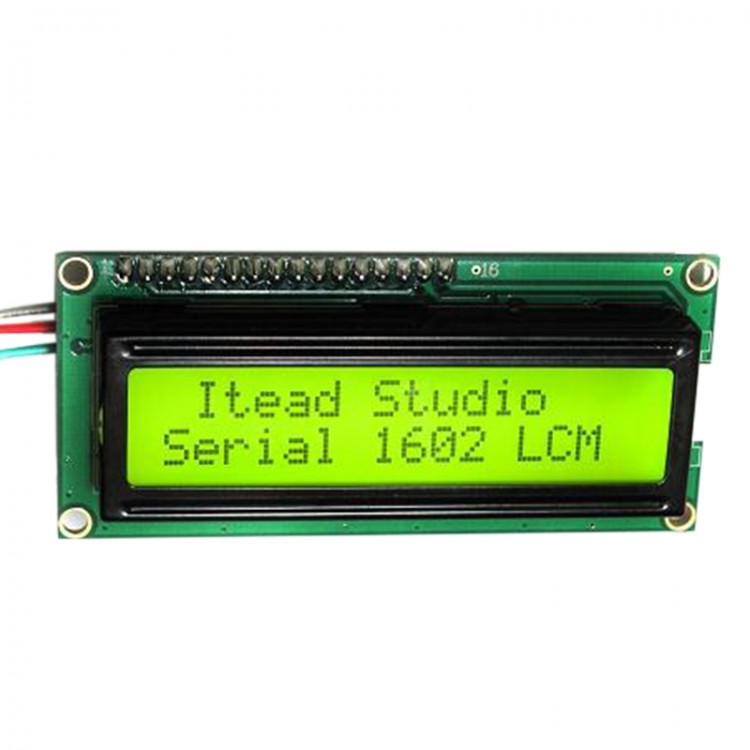 Itead Arduino Scm 1602 Lcd Display Seriel Port 9600kbps Output Lcd Module Blue Free Shipping