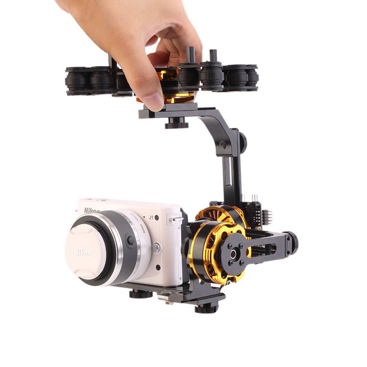 Dys 3 Axis Brushless Gimbal Mount Stand Support With 3 Motors For Sony