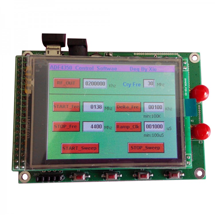 ADF4350 Module TFT Color Touch Screen STM32 Sweep Frequency Signal ...
