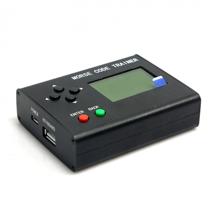 Morse Code Trainer Lcd Telegraph Short Wave Radio Station Cw Auto Key