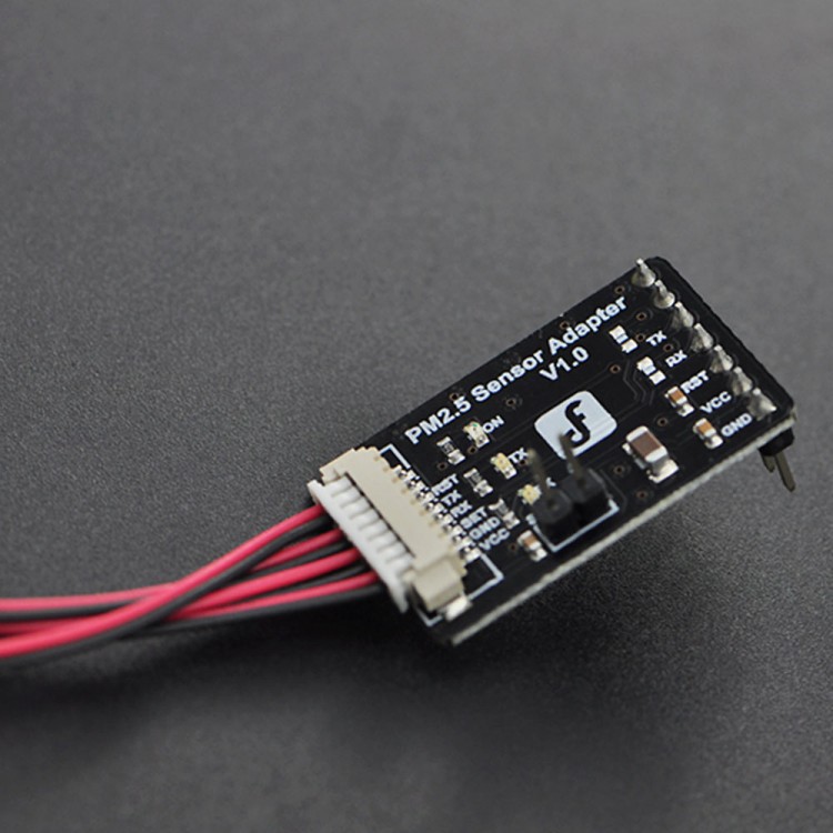 Dfrobot Pm25 Digital Particle Density Sensor Module With Sensor Adapter For Arduino Free