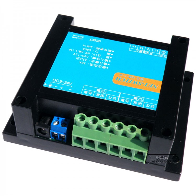 4 In 2 Out 30a Relay 4 Port Network Switch Controller Tcp Udp Ethernet Internet Web Android 