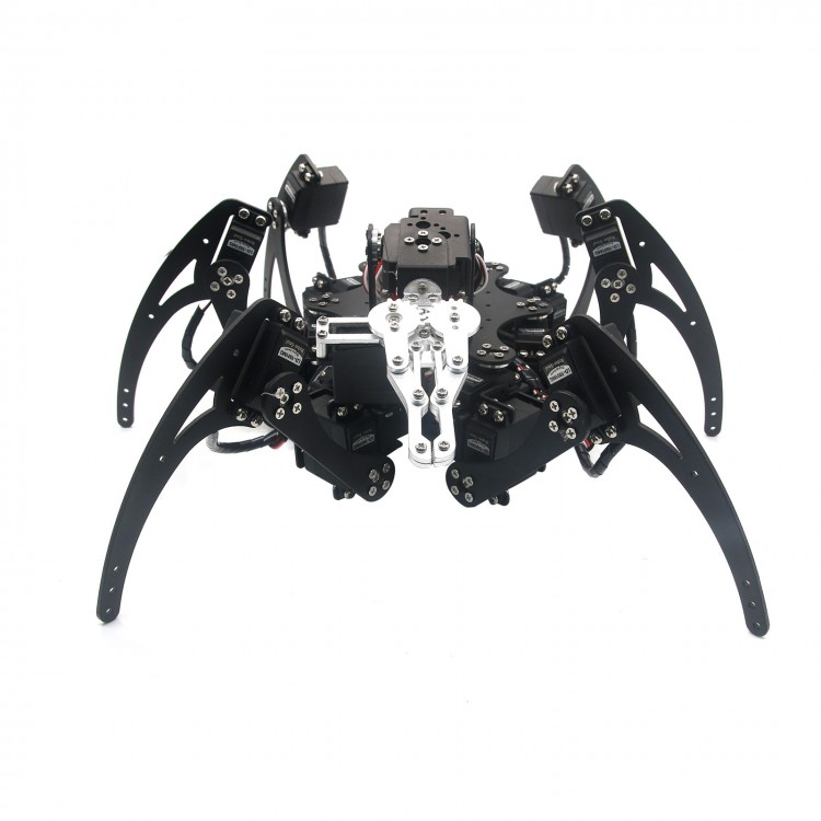20DOF Aluminium Hexapod Robotic Spider Six Legs Robot Frame Kit (fully ...