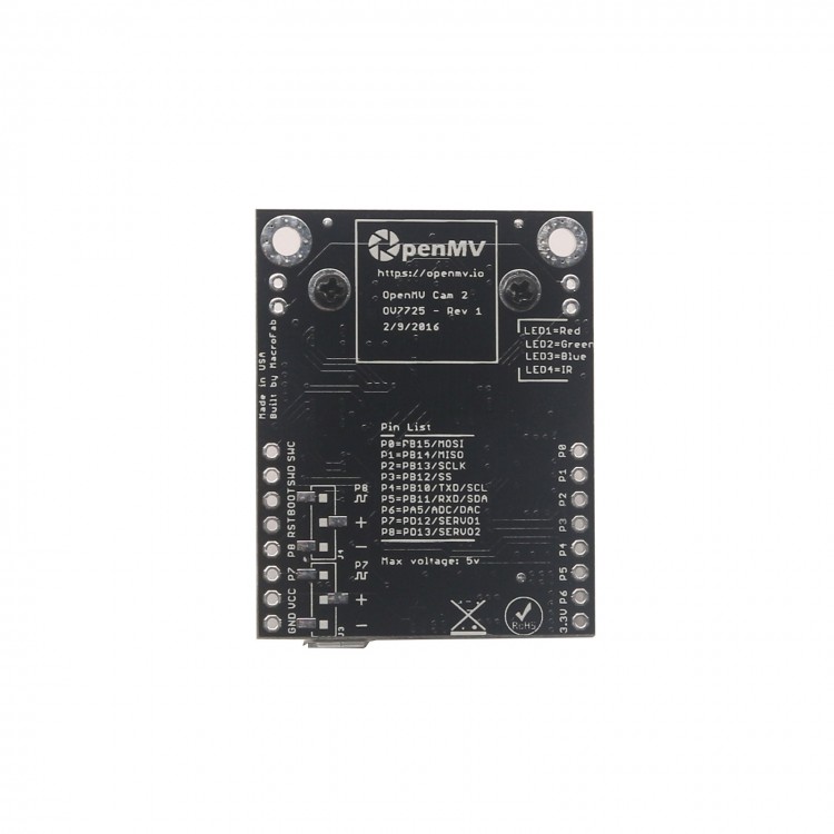 Openmv Cam Smart Camera Image Processing Color Recognition Machine Vision Sensor Cmucampixy