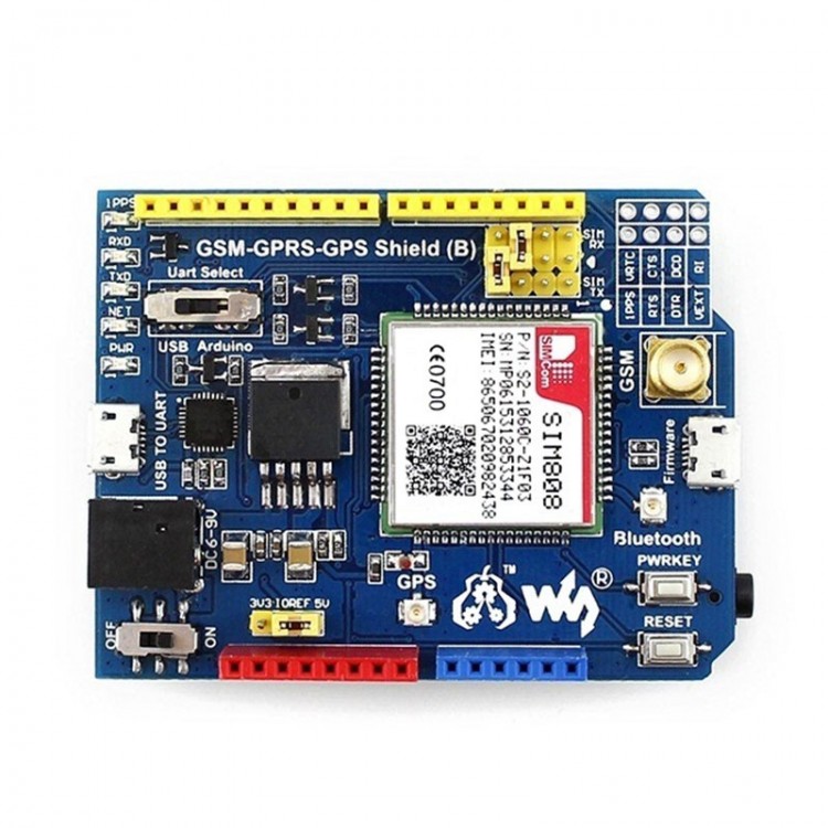 Sim808 Development Board Gsm Sms Gps Gprs Communication Module 3g For