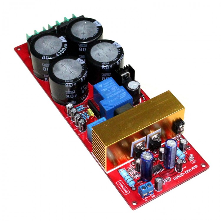 IRS2092 Class D Audio Amplifier Board Dual Rectifier with Protective ...