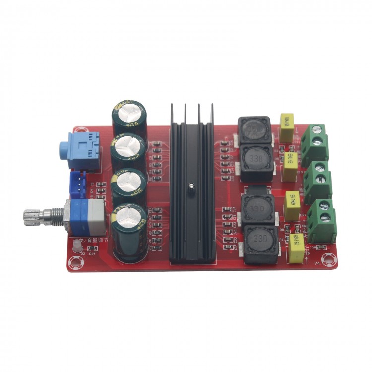 XH-M190 2*100W Digital Amplifier Board 12V-24V Wide Voltage TPA3116 ... XH-M190 2*100W Digital Amplifier Board 12V-24V Wide Voltage TPA3116 ...