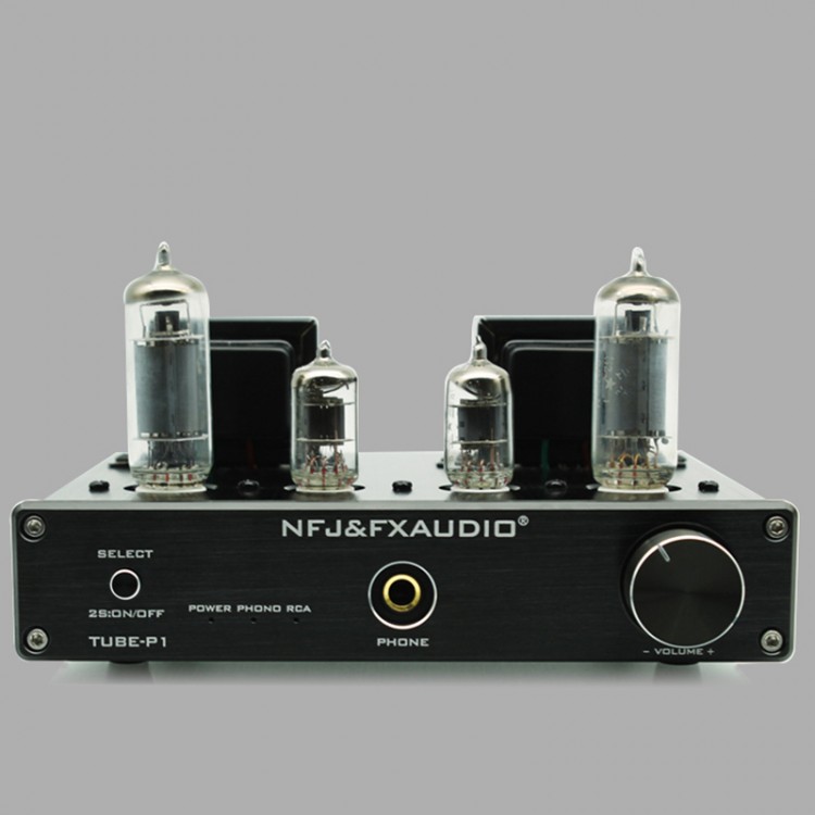 NFJ&FXAUDIO TUBE-P1 Power Amplifier 6J1 6P1 Single-ended Classic A Desktop HiFi Headphone - Free ...