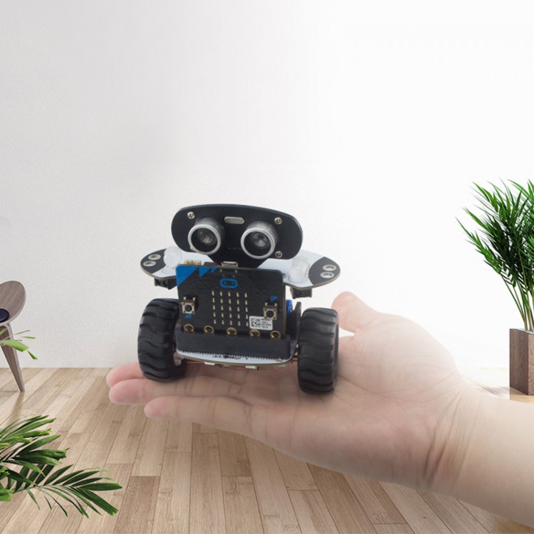 Microbit Robot Kit Programmable Robot Rc Car App Control Web Graphic Program Without Microbit
