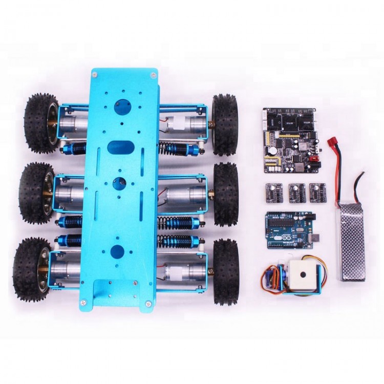 6WD Robot Car Kit Programmable Educational Starter Kit for Arduino ...