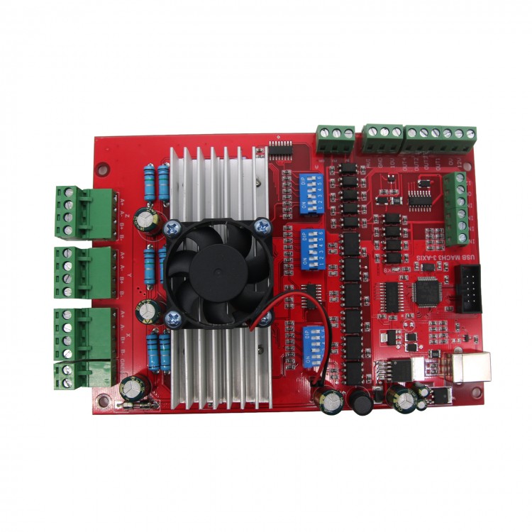 MACH3 USB 3-Axis CNC Kit TB6560 Stepper Motor Driver Board + 3pcs ... MACH3 USB 3-Axis CNC Kit TB6560 Stepper Motor Driver Board + 3pcs ...