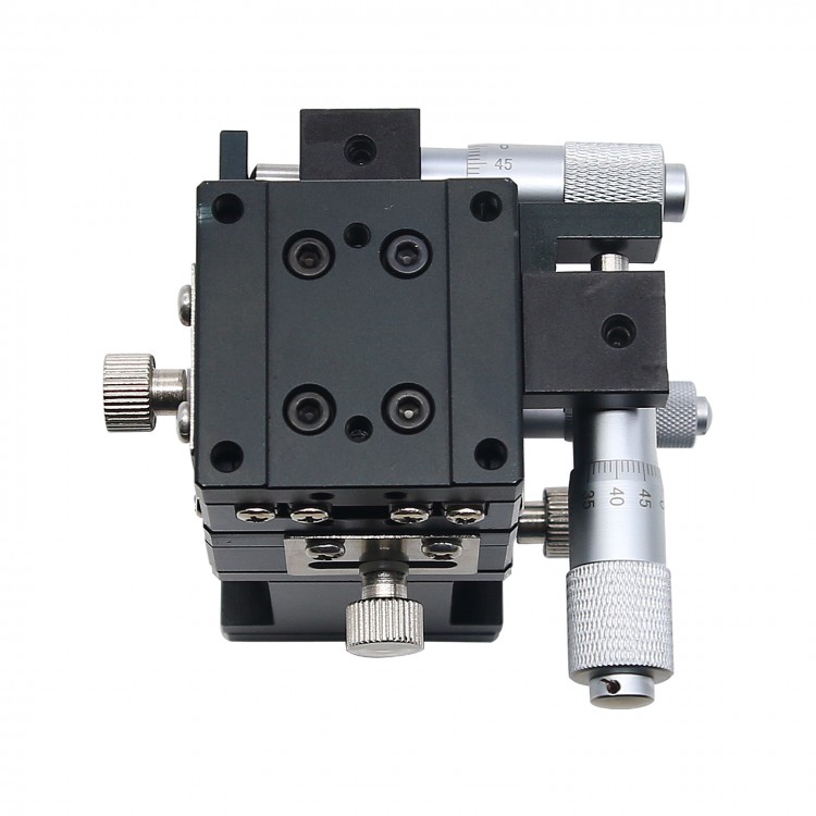 XYZ 3-Axis Manual Linear Stage 40x40mm Micrometer Linear Stage w ... XYZ 3-Axis Manual Linear Stage 40x40mm Micrometer Linear Stage w ...