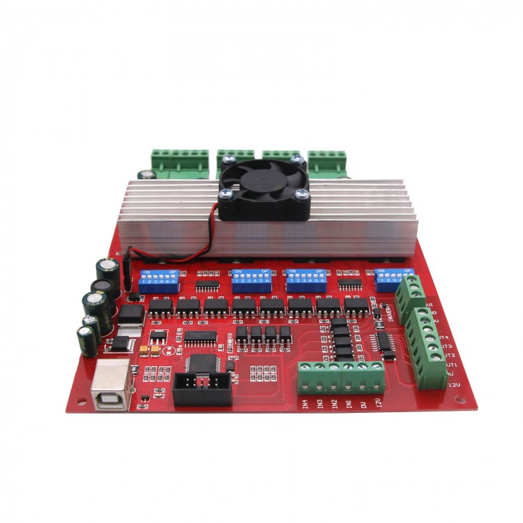 MACH3 CNC 4-Axis Kit (TB6560 Stepper Motor Controller + 4pcs Nema23 ... MACH3 CNC 4-Axis Kit (TB6560 Stepper Motor Controller + 4pcs Nema23 ...
