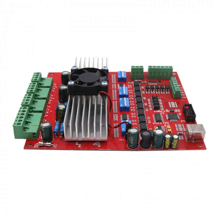 MACH3 CNC 4-Axis Kit (TB6560 Stepper Motor Controller + 4pcs Nema23 ... MACH3 CNC 4-Axis Kit (TB6560 Stepper Motor Controller + 4pcs Nema23 ...
