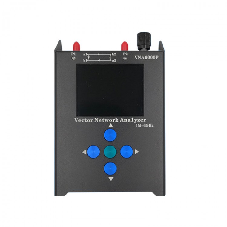 1m 6ghz Portable Vector Network Analyzer Vna Analyzer With Display Aluminum Shell Vna6000p