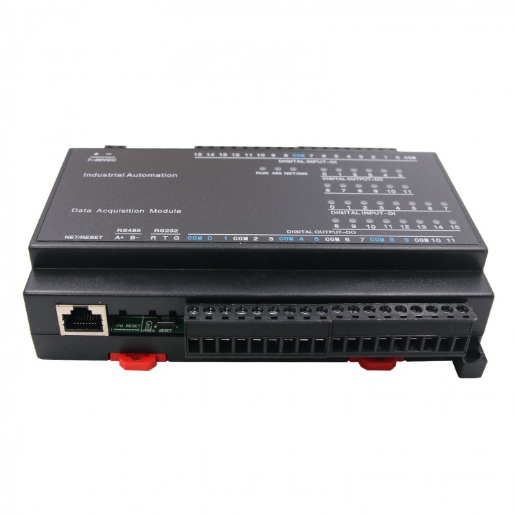 12do Relay Output 16di Switch Input Rj45 Ethernet Tcp Module Modbus Controller Tcp 508k Free