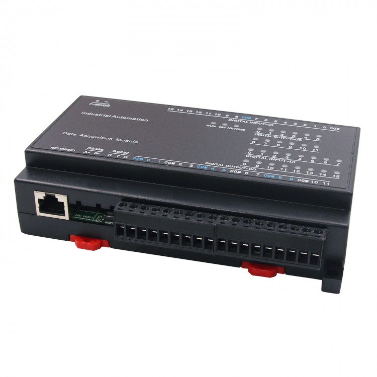 12do Relay Output 16di Switch Input Rj45 Ethernet Tcp Module Modbus Controller Tcp 508k Free 