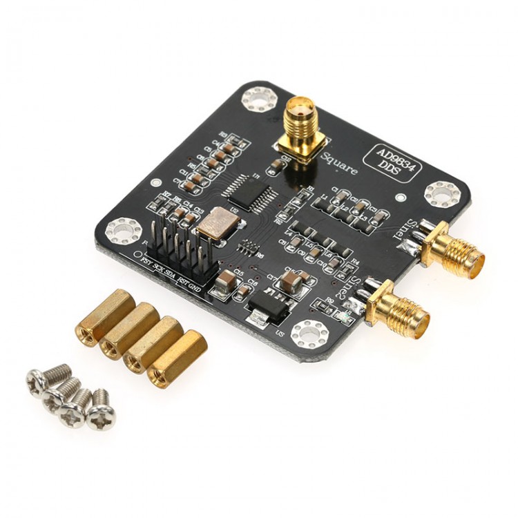 AD9834 Signal Generator Module Circuit Board Sine Triangle Square Wave ... AD9834 Signal Generator Module Circuit Board Sine Triangle Square Wave ...