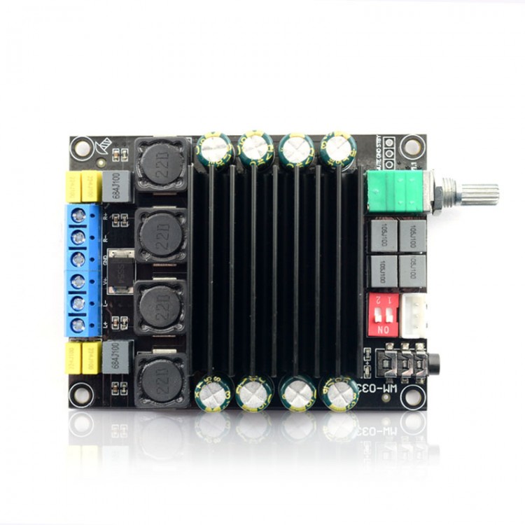 TDA7498 Audio Amplifier Board Digital Power Amplifier Module Dual Channel Stereo DC12-36V 2*100W ...