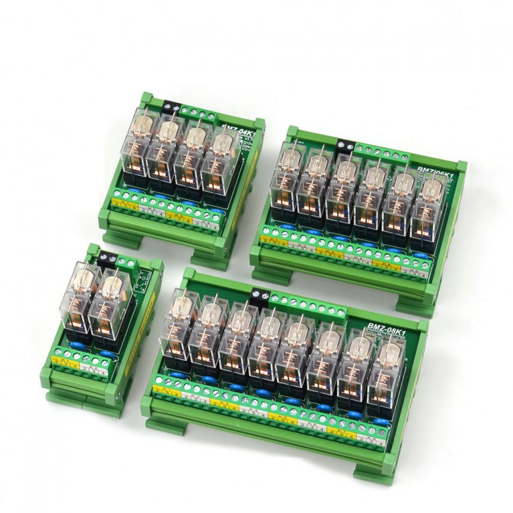 8 Channel OMRON Relay Module SPDT 8 Ways Driver Board Socket DC 24V 16A ... 8 Channel OMRON Relay Module SPDT 8 Ways Driver Board Socket DC 24V 16A ...