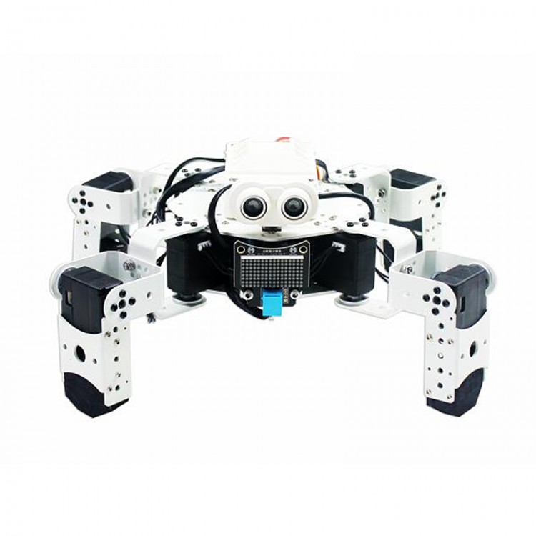 Spider Robot Quadruped Robot Bionic Robot For Scratch Graphical Programming C Language Assembled ...