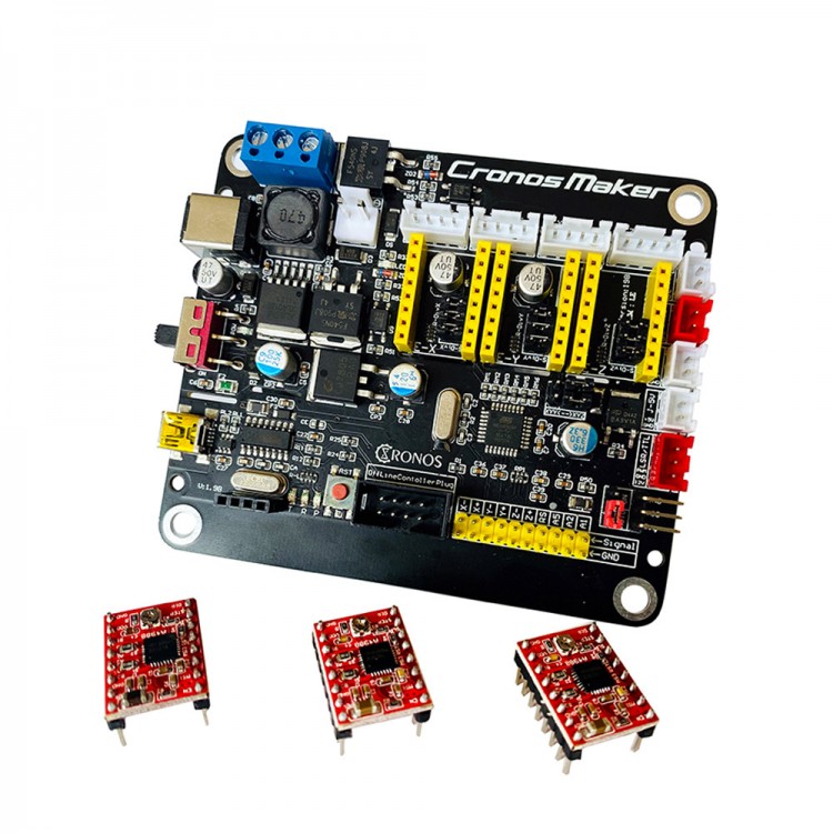 CNC 3 Axis Control Board Version 3.0 Engraving Machine Control Board ...