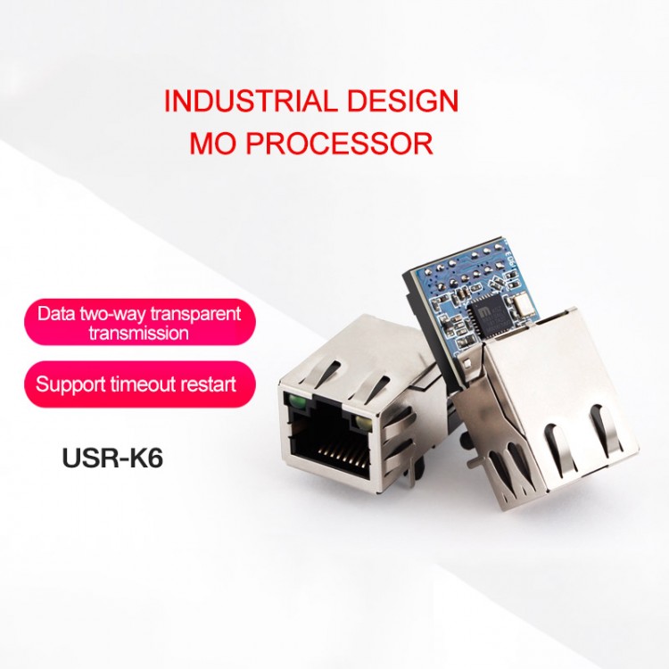Serial Port to Ethernet Module Serial Port Networking Equipment TTL Transparent Transmission USR ...