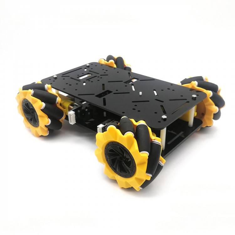 80mm Mecanum Wheel Car Chassis Kit Acrylic Omnidirectional 4WD Smart ... 80mm Mecanum Wheel Car Chassis Kit Acrylic Omnidirectional 4WD Smart ...