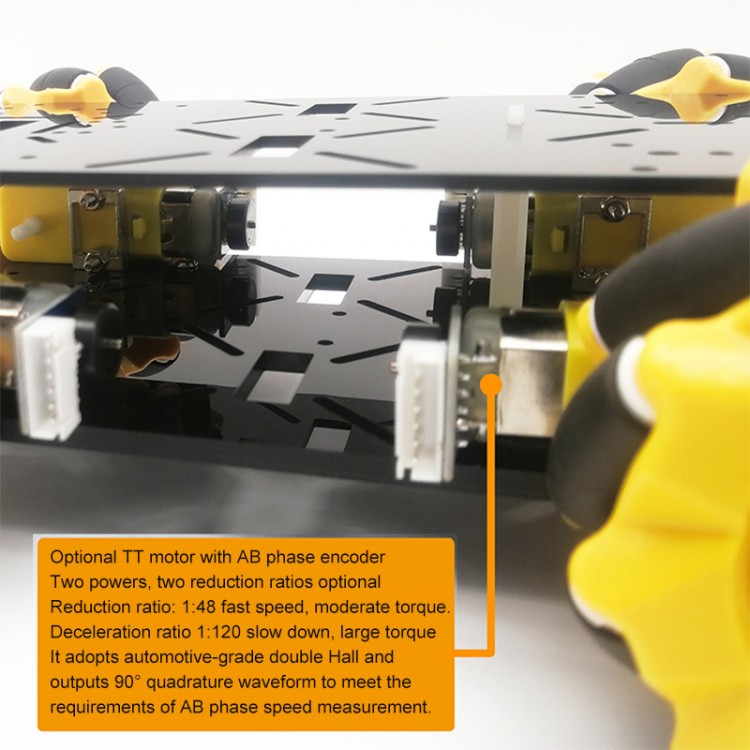 80mm Mecanum Wheel Car Chassis Kit Acrylic Omnidirectional 4WD Smart ... 80mm Mecanum Wheel Car Chassis Kit Acrylic Omnidirectional 4WD Smart ...