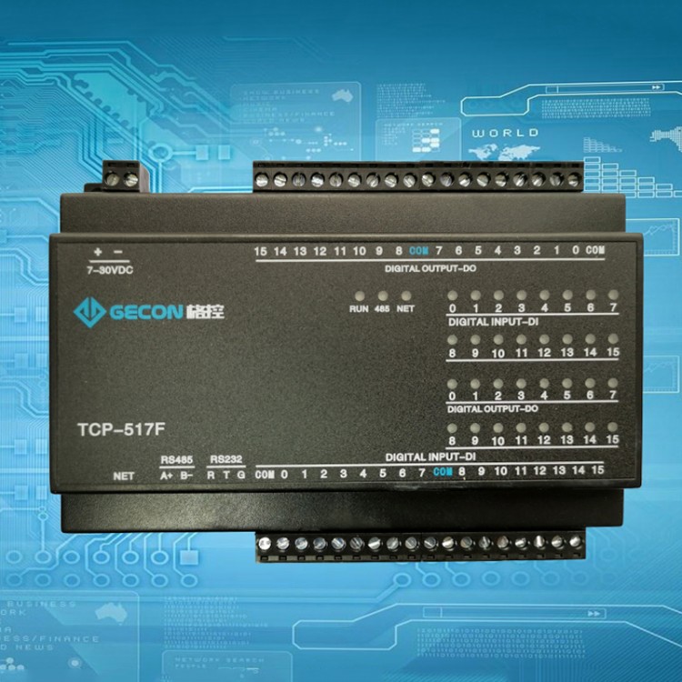 TCP-517F 16DI + 16NPN Industrial Data Acquisition Module For MODBUS ... TCP-517F 16DI + 16NPN Industrial Data Acquisition Module For MODBUS ...