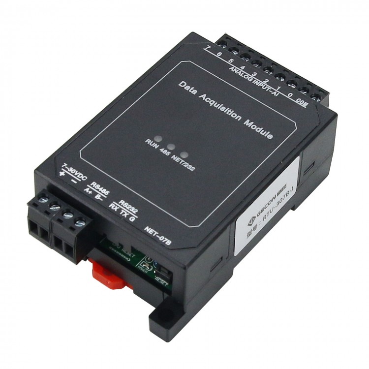 4-20MA to RS485+RS232 8 Channel Analog Input Acquisition Module Current ... 4-20MA to RS485+RS232 8 Channel Analog Input Acquisition Module Current ...