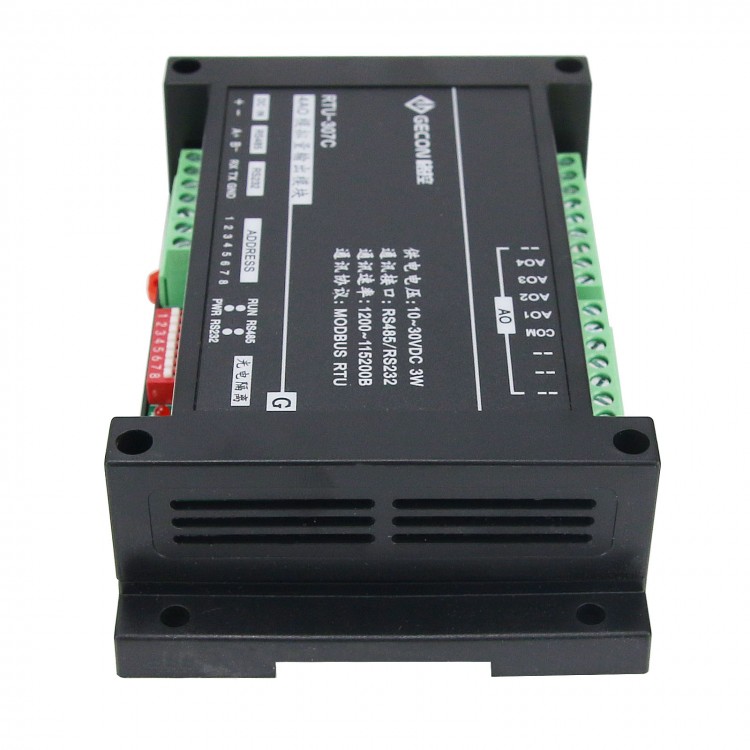4-Channel Analog Output Module 0-20MA/4-20MA/0-5V/0-10V For MODBUS ... 4-Channel Analog Output Module 0-20MA/4-20MA/0-5V/0-10V For MODBUS ...