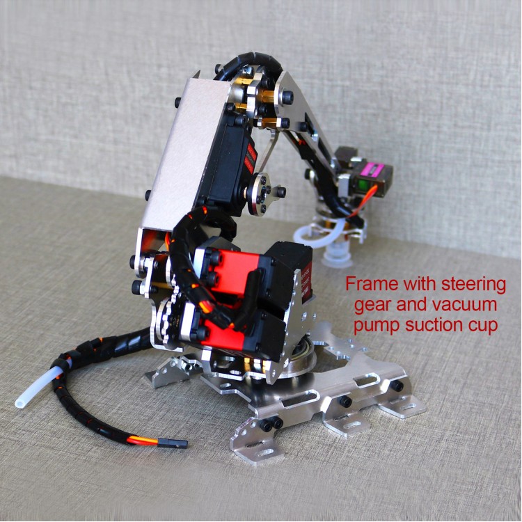 6 Axis Robotic Arm Multi-DOF Manipulator Industrial Mechanical Arm DIY ...