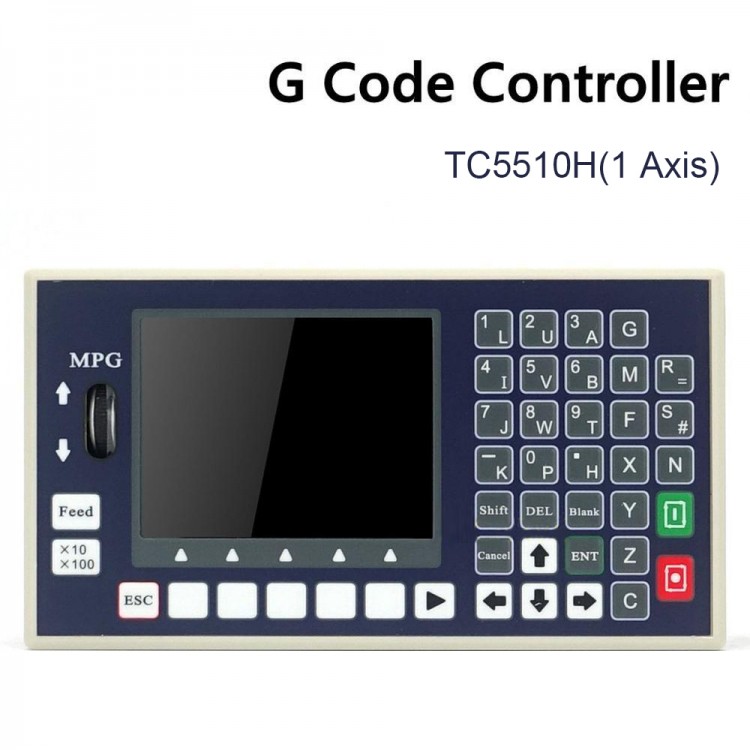 TC5510H 1 Axis CNC Controller System G Code Motion Controller w/ MPG For CNC Milling Machines ...