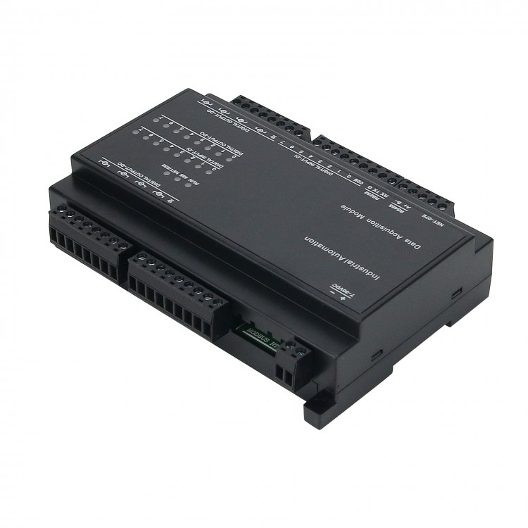 Industrial Controller For Modbus RTU Protocol Digital Input & Digital Output RTU-307E 8DI + 8DO ...