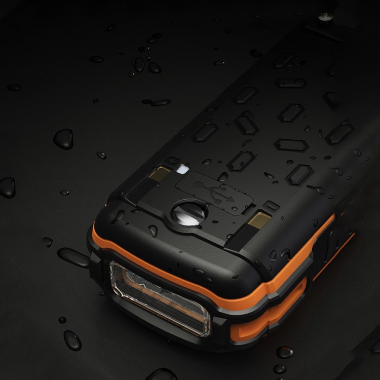 SHX-8800 Orange VHF UHF Walkie Talkie 5W Handheld Transceiver Bluetooth Write Frequency Desktop ...