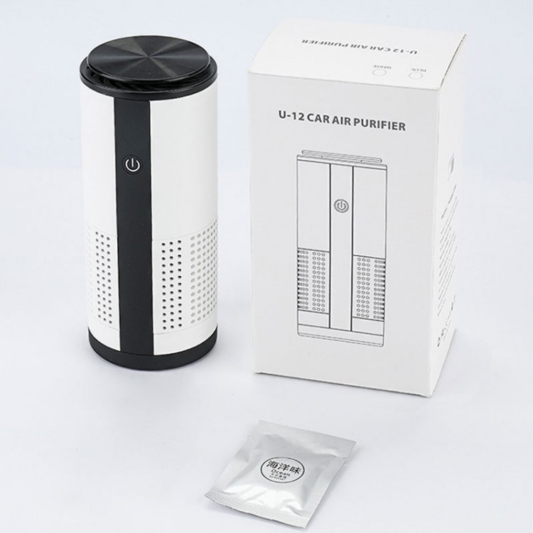 U 12 Wireless Car Air Purifier Ionizer Portable Air Purifier Long