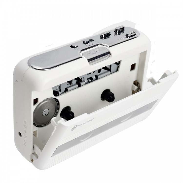 Tonivent TON007W Bluetooth Cassette Player Portable Cassette Player ...