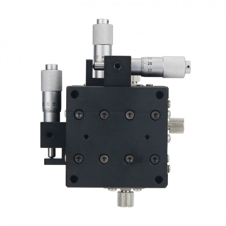 XYZ 3-Axis Manual Linear Stage 60x60mm Micrometer Linear Stage w ... XYZ 3-Axis Manual Linear Stage 60x60mm Micrometer Linear Stage w ...