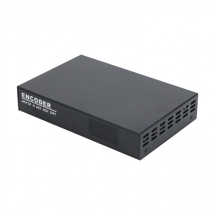 Encsh Sdi Hdmi Encoder 4kp30 H 265 Encoder Hd 4k Srt Rtmp H265 For Live