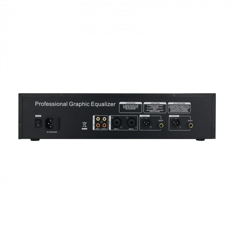 TKL T2531 Professional Graphic Equalizer Audio Processor Two 31-Band ... TKL T2531 Professional Graphic Equalizer Audio Processor Two 31-Band ...