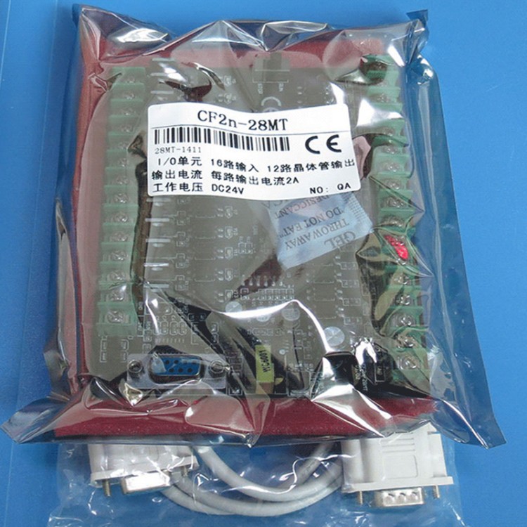 Cf2n 28mt Plc Board Programmable Logic Controller 16ch Input 12ch Output For Mitsubishi Software 