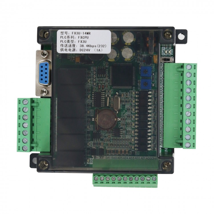 FX3U-14MR PLC Industrial Control Board Simple PLC Control Board With ... FX3U-14MR PLC Industrial Control Board Simple PLC Control Board With ...