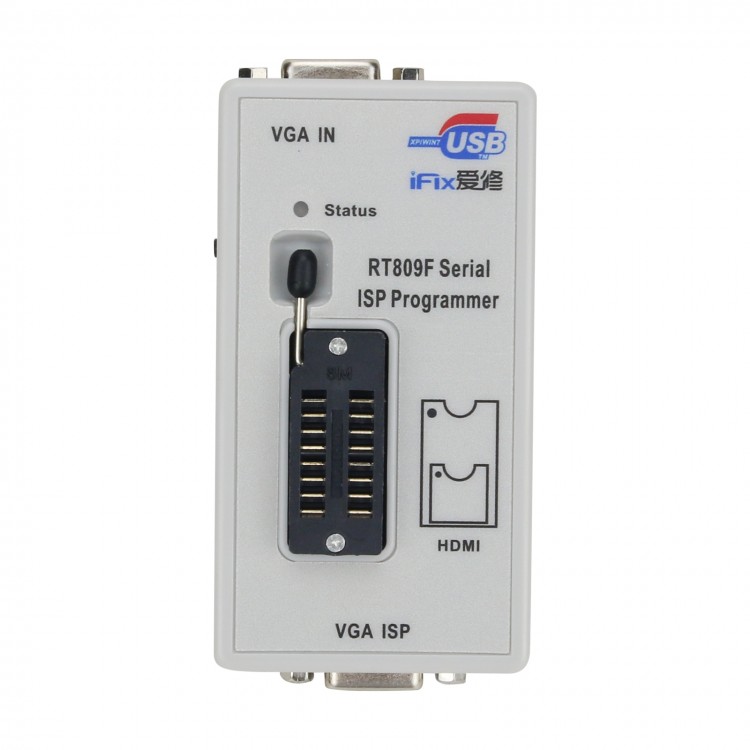 RT809F Standard Serial ISP Programmer USB Programmer Smart Read-Write ... RT809F Standard Serial ISP Programmer USB Programmer Smart Read-Write ...