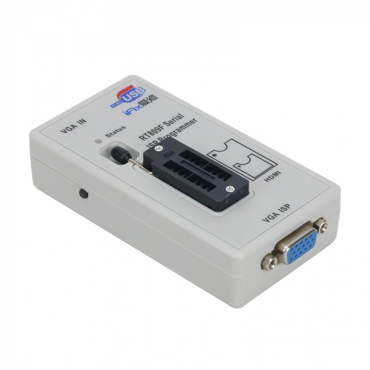 RT809F Standard Serial ISP Programmer USB Programmer Smart Read-Write ... RT809F Standard Serial ISP Programmer USB Programmer Smart Read-Write ...