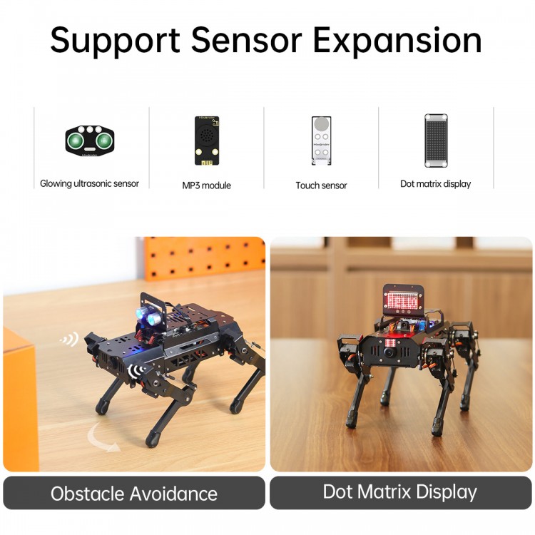 PuppyPi Standard Kit AI Robot Quadruped Robot ROS Open Source Robot Dog ... PuppyPi Standard Kit AI Robot Quadruped Robot ROS Open Source Robot Dog ...