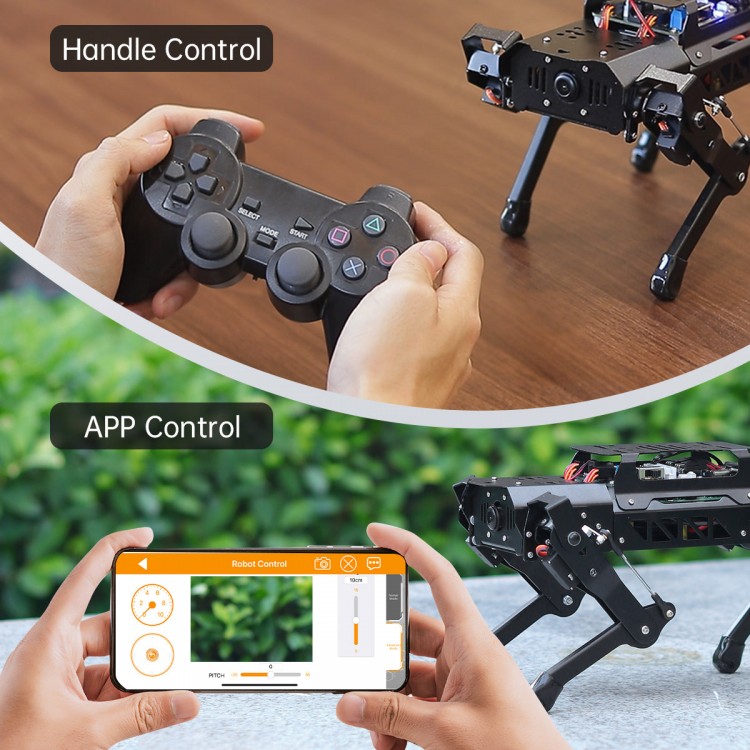 PuppyPi Standard Kit AI Robot Quadruped Robot ROS Open Source Robot Dog ... PuppyPi Standard Kit AI Robot Quadruped Robot ROS Open Source Robot Dog ...