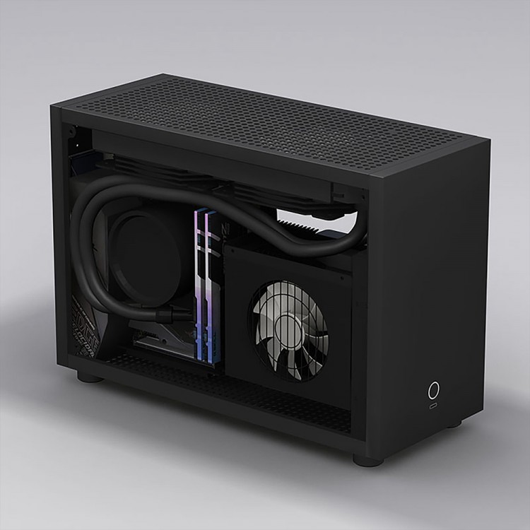 Geeek M5 PC A4 SFX Mini Case LTX Side Transparent Water-cooled Small ... Geeek M5 PC A4 SFX Mini Case LTX Side Transparent Water-cooled Small ...