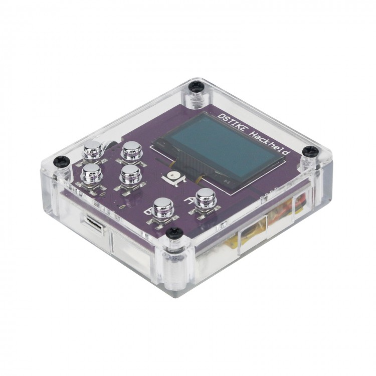 Dstike Hackheld Game Console Open Source Hackable Handheld For Diy With Esp8266 Deauther