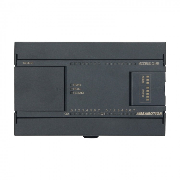 MODBUS-IO16R Modbus RTU Protocol IO PLC Extensible Module 16 Input/output Relay Module - Free ...